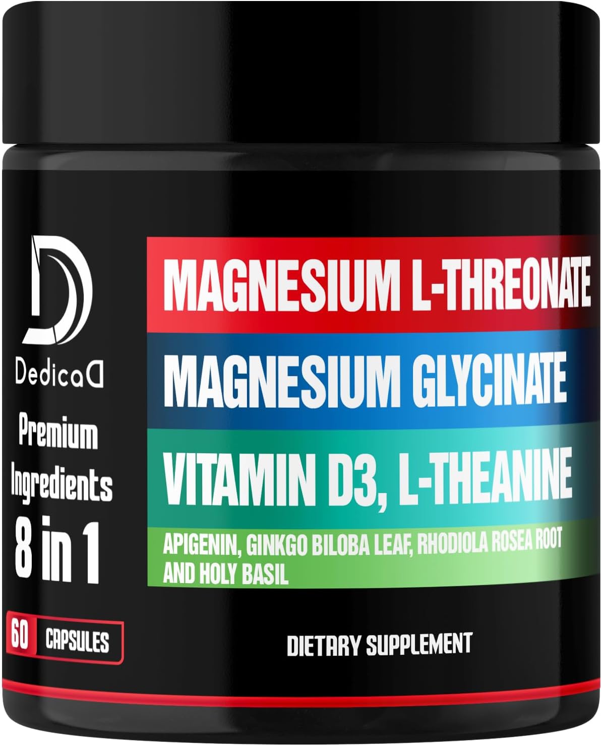 Amazon.com: Magnesium L-Threonate Supplement with Lions Mane ...