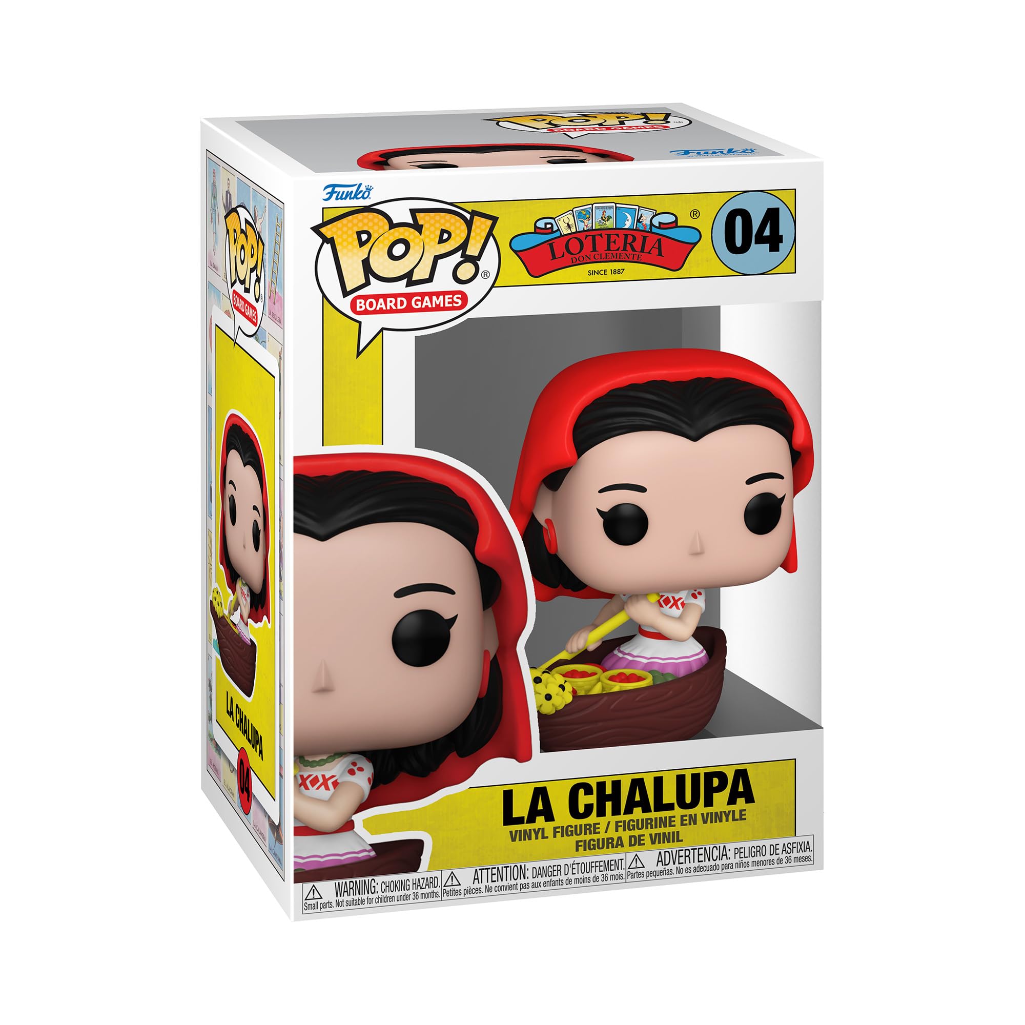 Amazon.com: Funko Pop! Board Games: Loteria - La Chalupa : Toys & Games
