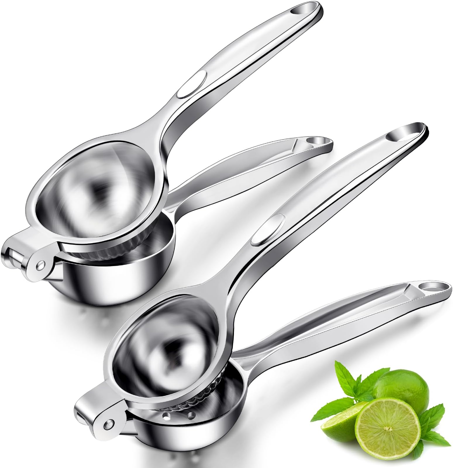 Amazon.com: Sunnychicc 2 Pcs Lemon Squeezer Stainless Steel Heavy Duty ...