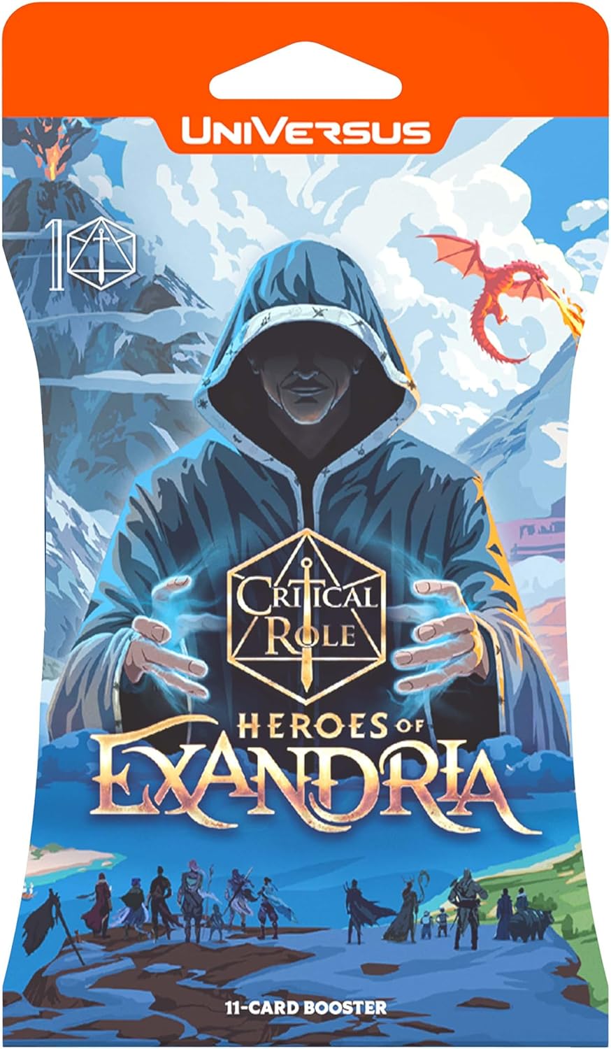 Amazon.com: UniVersus: Critical Role: Heroes of Exandria - Booster Pack ...