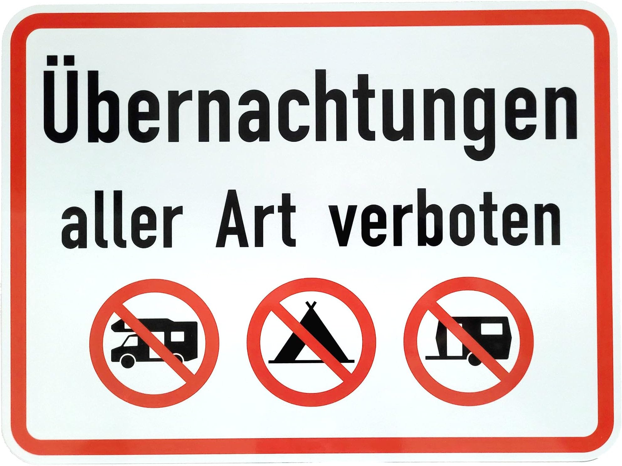 ORIGINAL Verkehrszeichen Nr. 250 Verbot für Fahrzeuge aller Art 420 mm ...