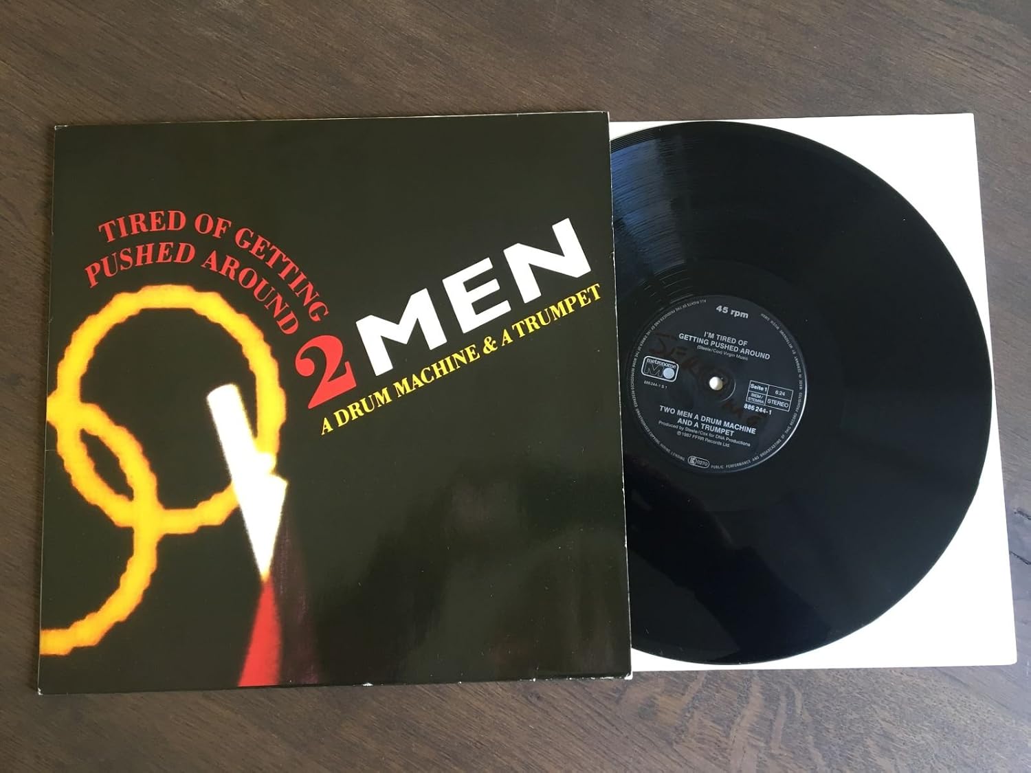 Tired of getting pushed around (1987) / Vinyl Maxi Single [Vinyl 12 ...