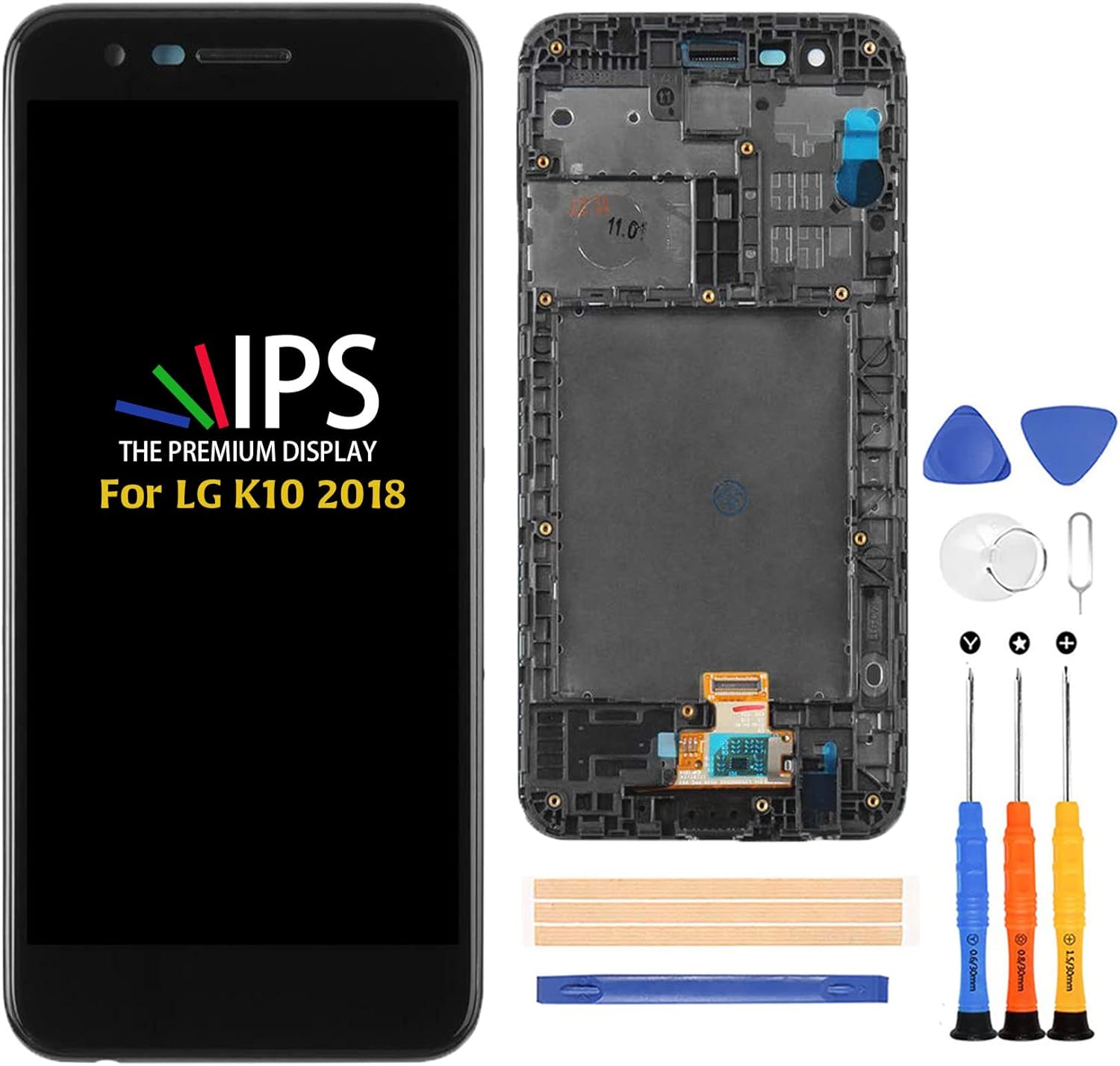 Amazon.com: A-MIND for LG K10 2018/K30 X410/K11 Prime 2018 Screen ...