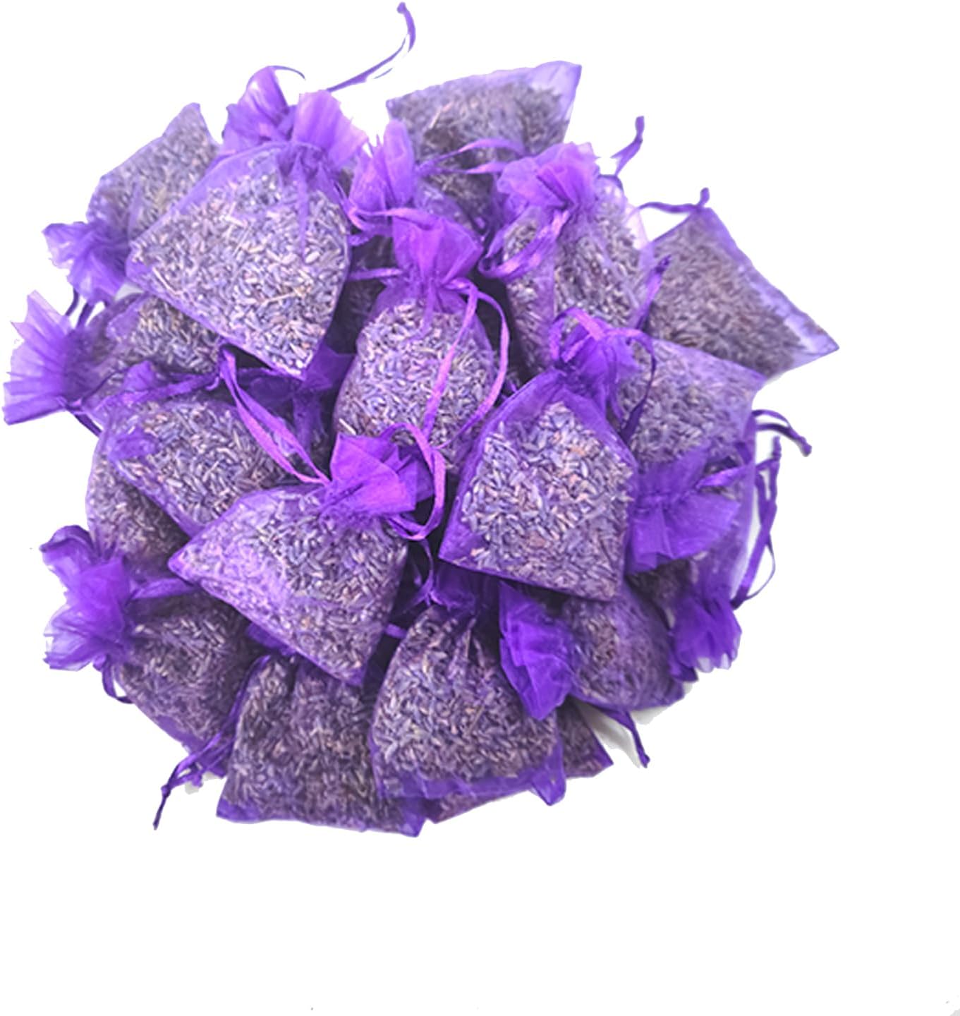 Amazon.com: Lanmik 24 Pieces French Dried Lavender Sachet Lavender ...