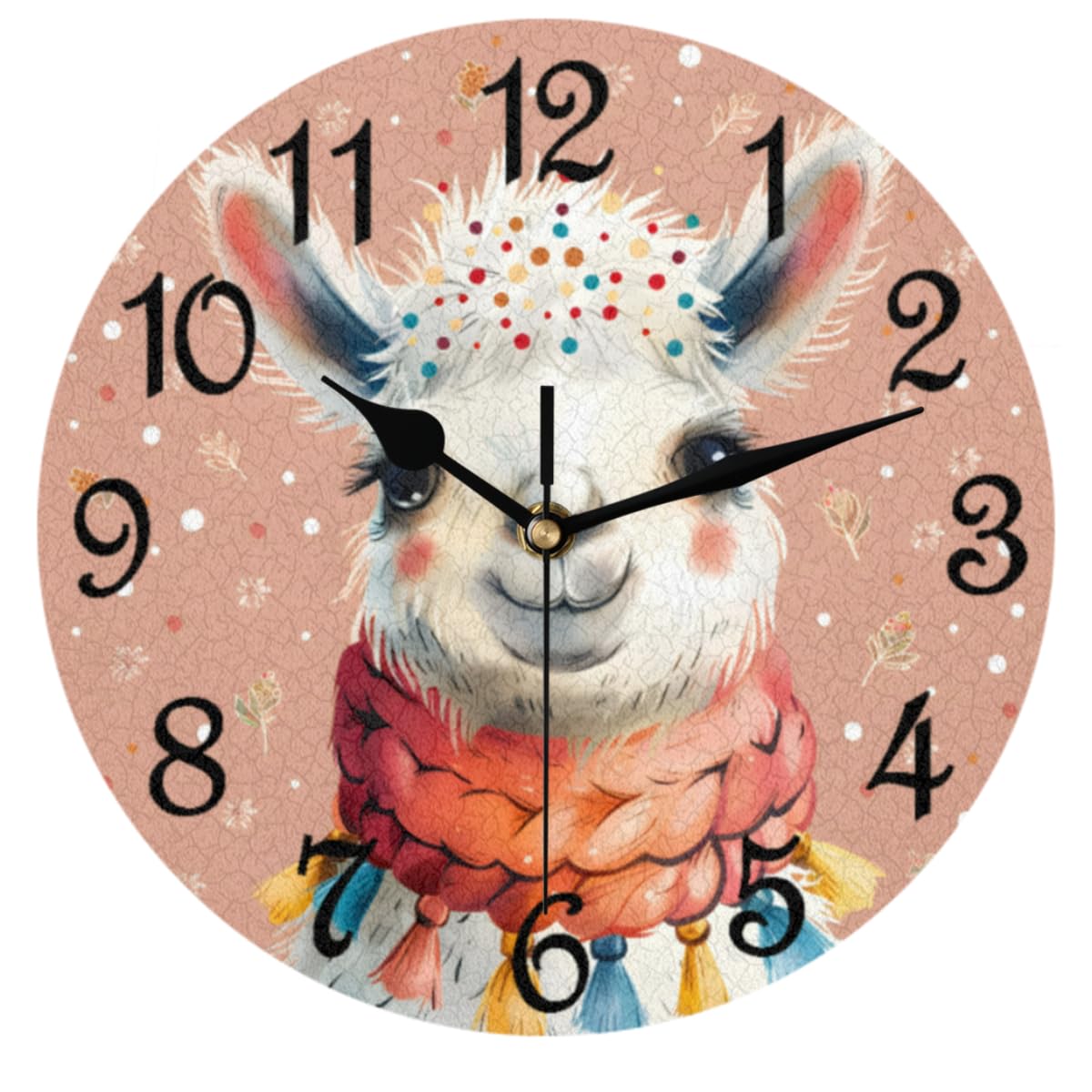 Llama Wall Clock