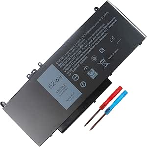 Amazon.com: 62Wh 6MT4T Battery Replacement Dell Latitude E5470 Laptop ...