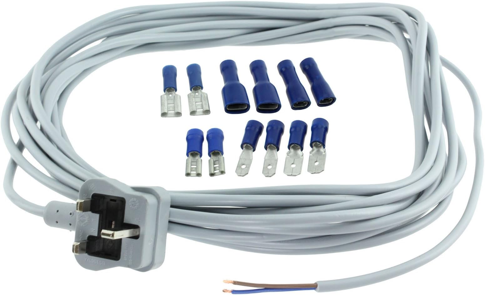 SPARES2GO 20 Metre Cable & Lead Plug for Flymo Lawnmower or Hedge ...