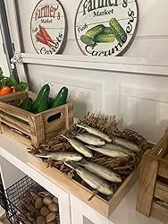 Amazon.com: jiebor 6PCS Fake Fish Realistic Fish Toy Artificial ...