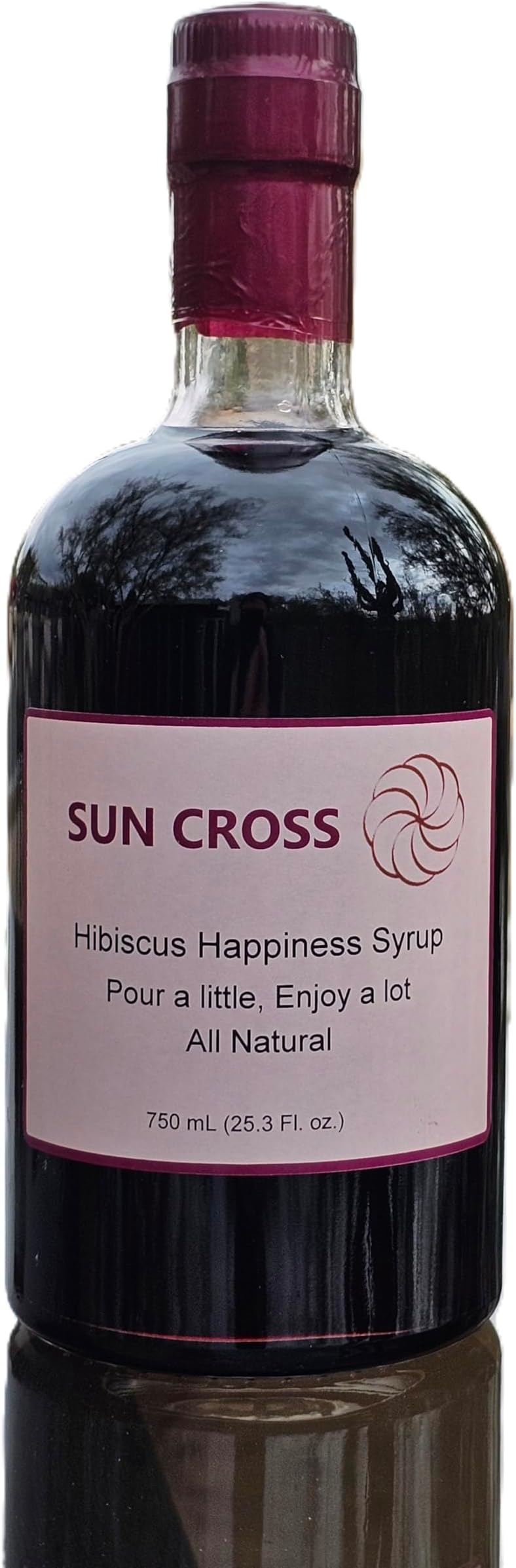 Amazon.com: Hibiscus Happiness Syrup - All Natural Premium Hibiscus ...