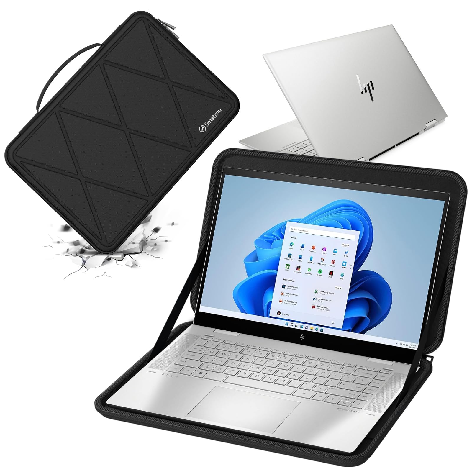 Smatree Hard EVA Protective Sleeve Case Compatible for 15.6 inch HP ...