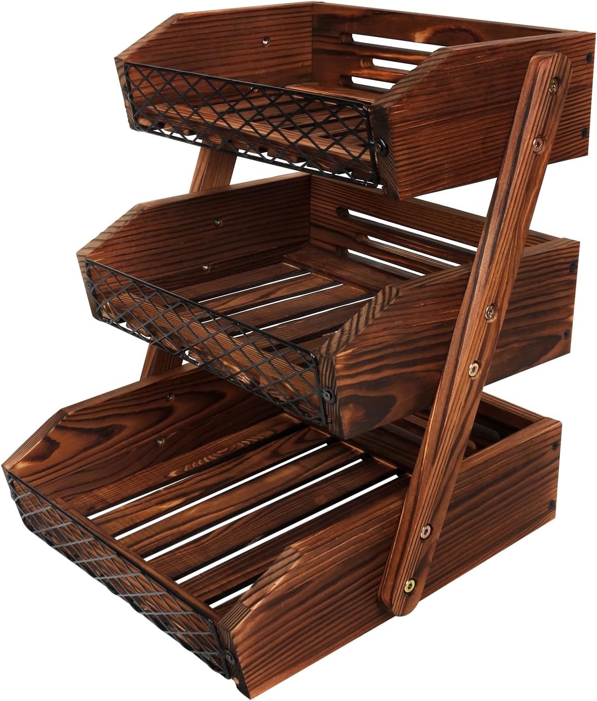 Amazon.com: Dorhors Fruit Basket for Kitchen, 3 Tier Fruit Bowl for ...