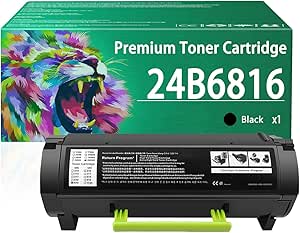 Amazon.com: RGYYGR 24B6816 Toner Cartridge Compatible for Lexmark ...