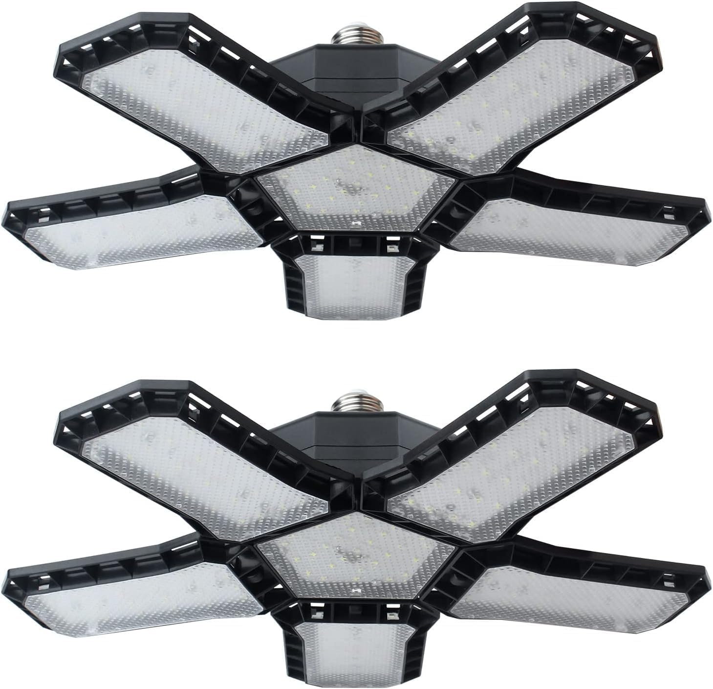 CREATESTAR 2 Pezzi Lampada da Garage a LED,120W 12000LM Plafoniera a ...