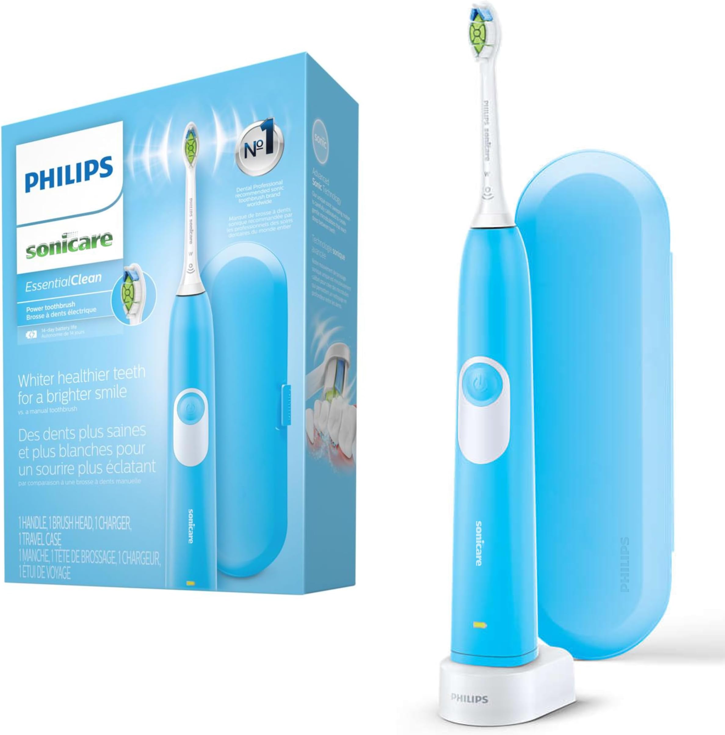 Amazon.com: Philips Sonicare 3100 Power Toothbrush, Rechargeable ...