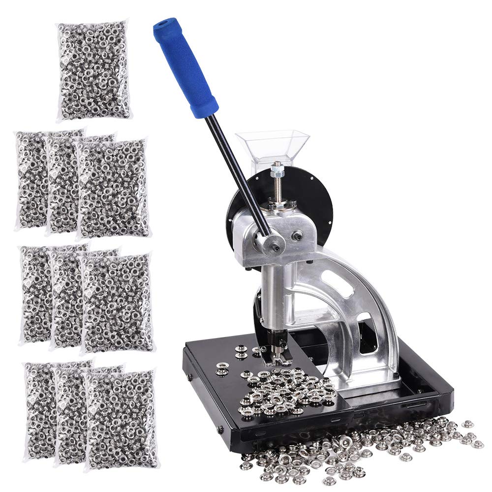 Wechef Semi Automatic Die Grommet Machine Hand Press Tool Kit ...