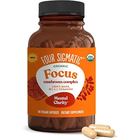 Amazon.com: Four Sigmatic Focus Capsules | Lion's Mane Supplement ...