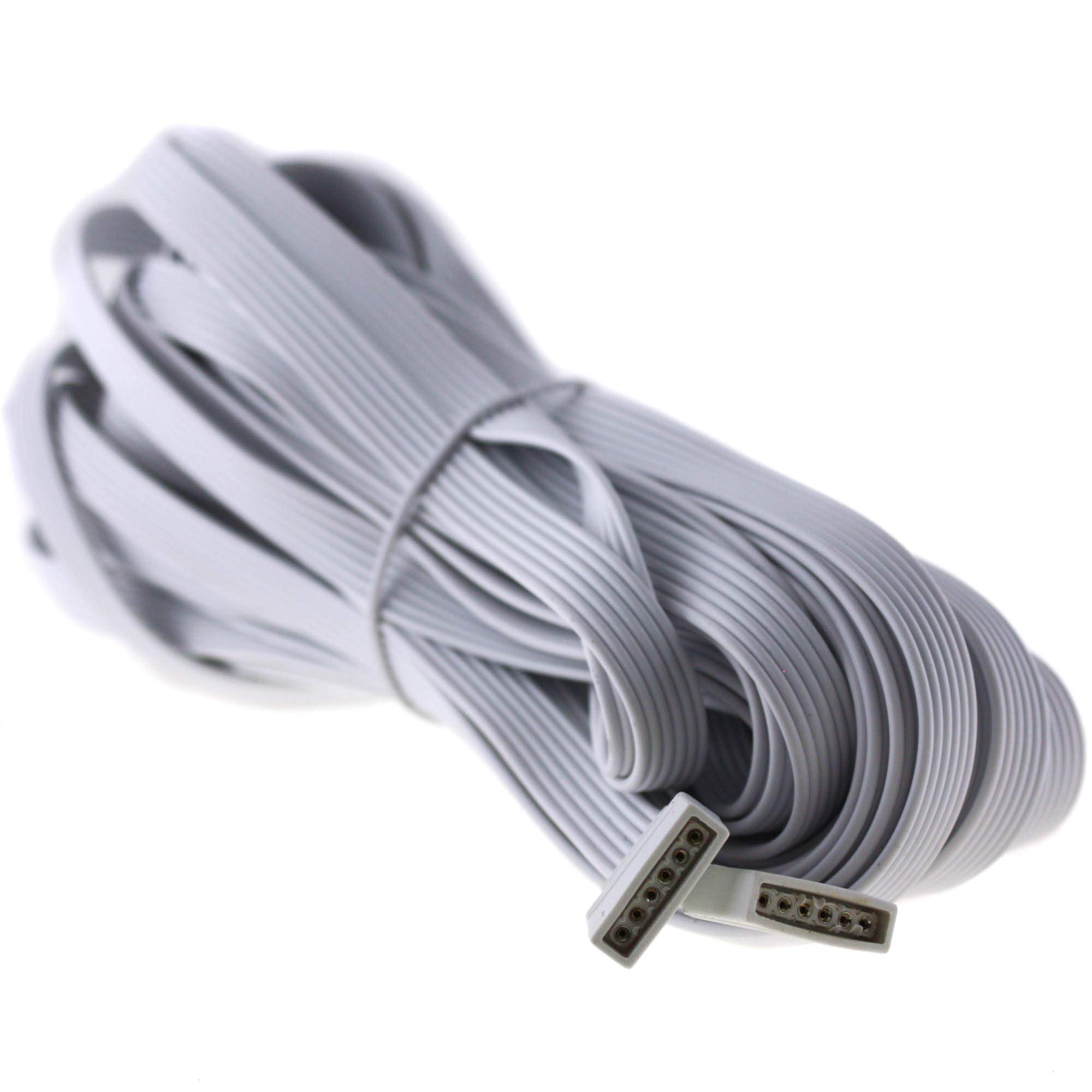 Buy RGBW + CCT Extension 10 Metre Plug & Play; Connection Cable for 6 ...