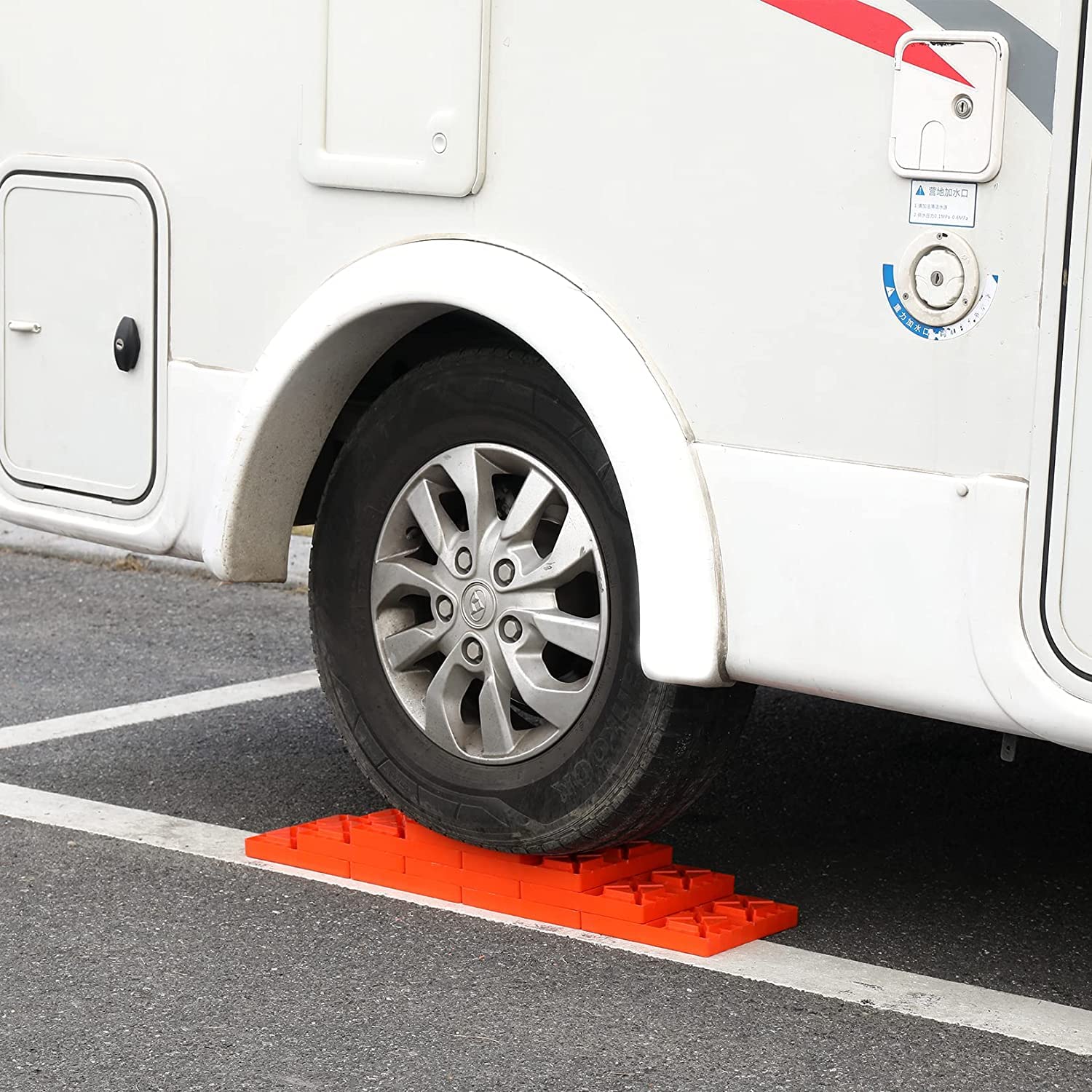 Snapklik.com : Homeon Wheels Camper Leveling Blocks, Heavy Duty Rv ...