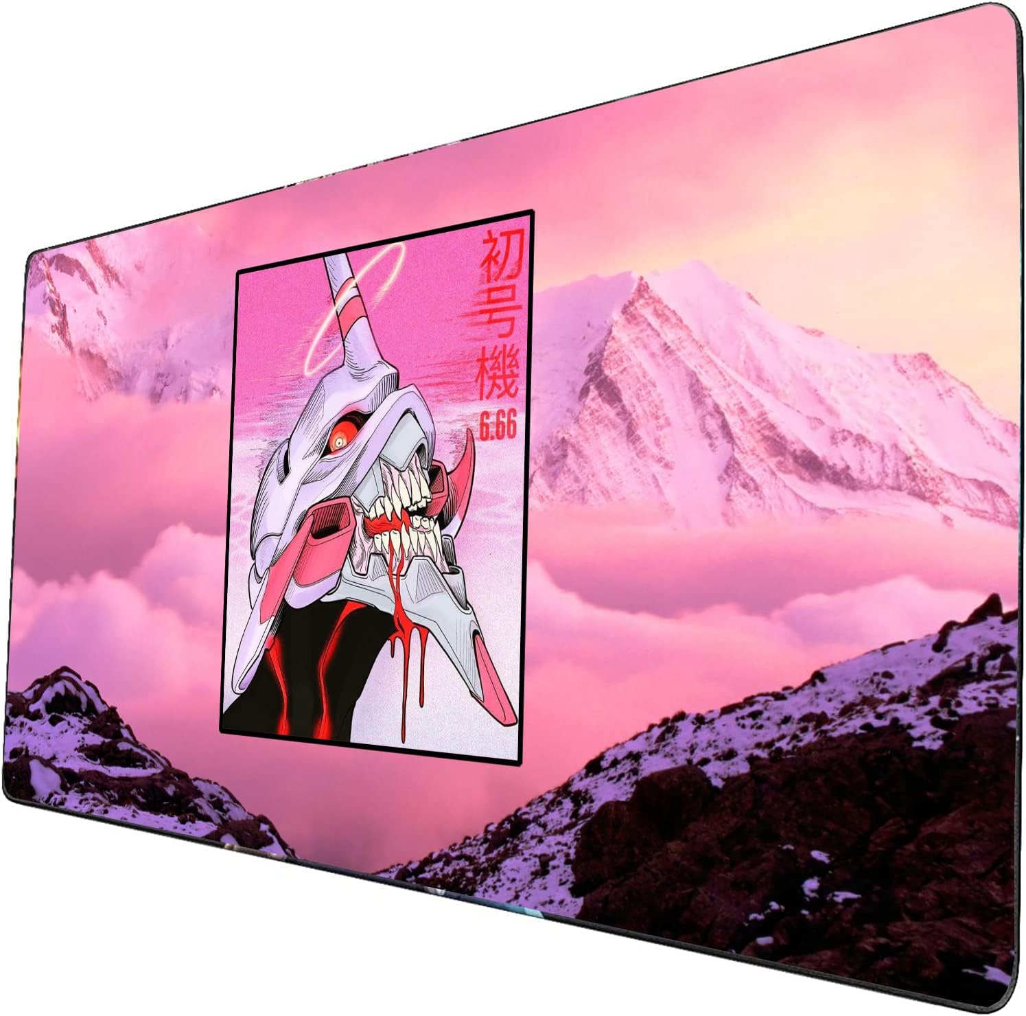 JUNGLE ART Mouse Pad Largo Gamer | Evangelion Unit 01 Anime ...