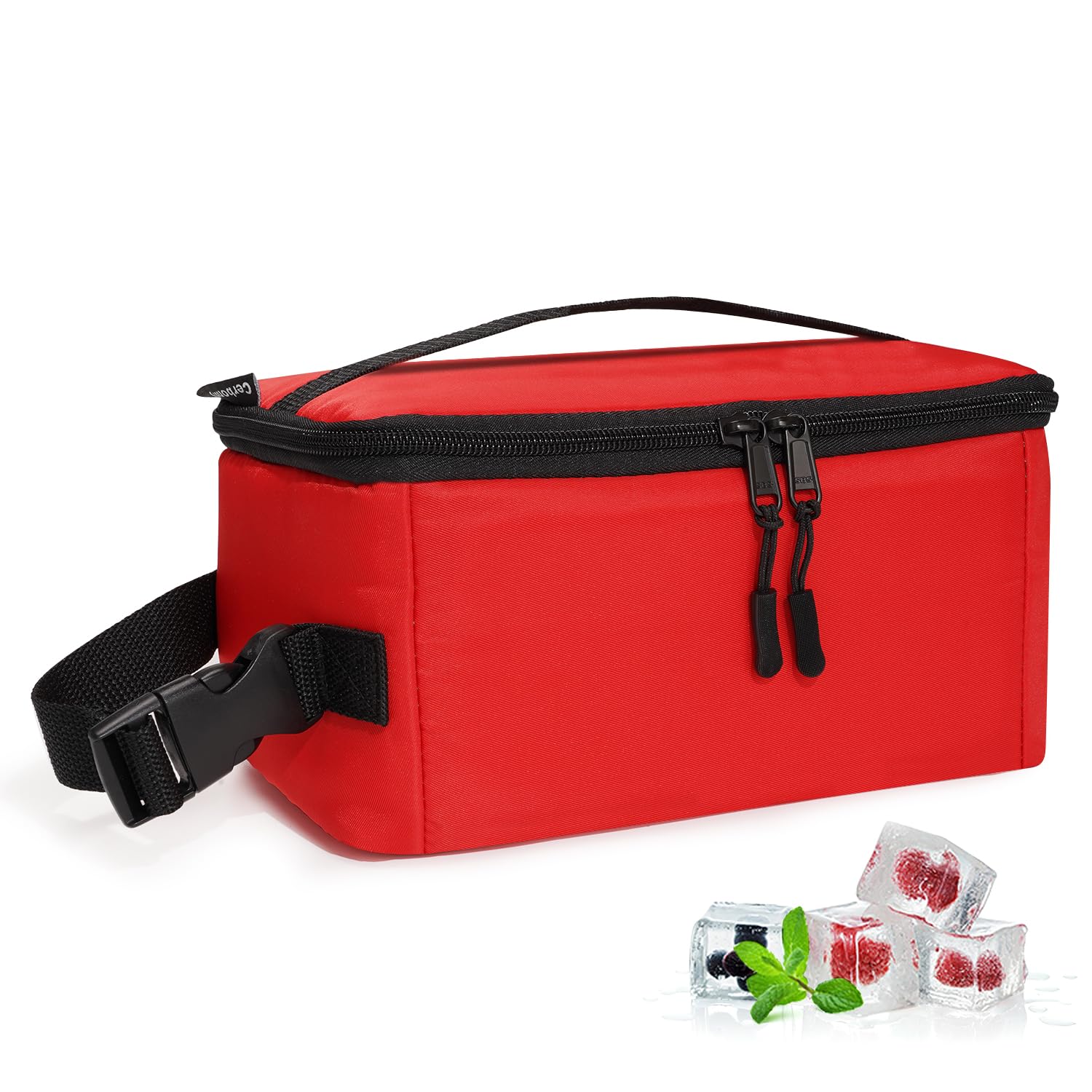 Amazon.com: Cerbonny Small Lunch Bag,Small Cooler Bag,Small Lunch Box ...