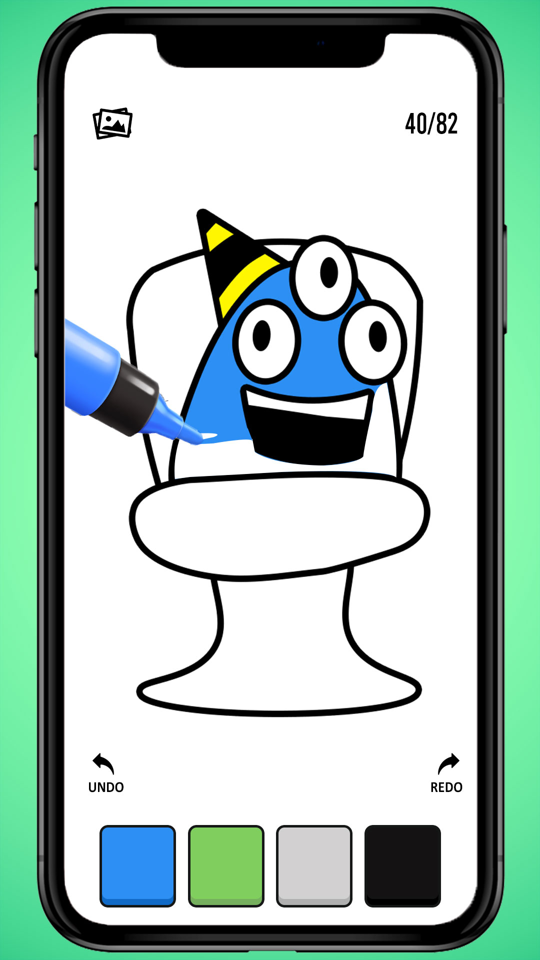 Skiibidi Color ASMR Paint! Toilet Monster Coloring Master - Color Page ...