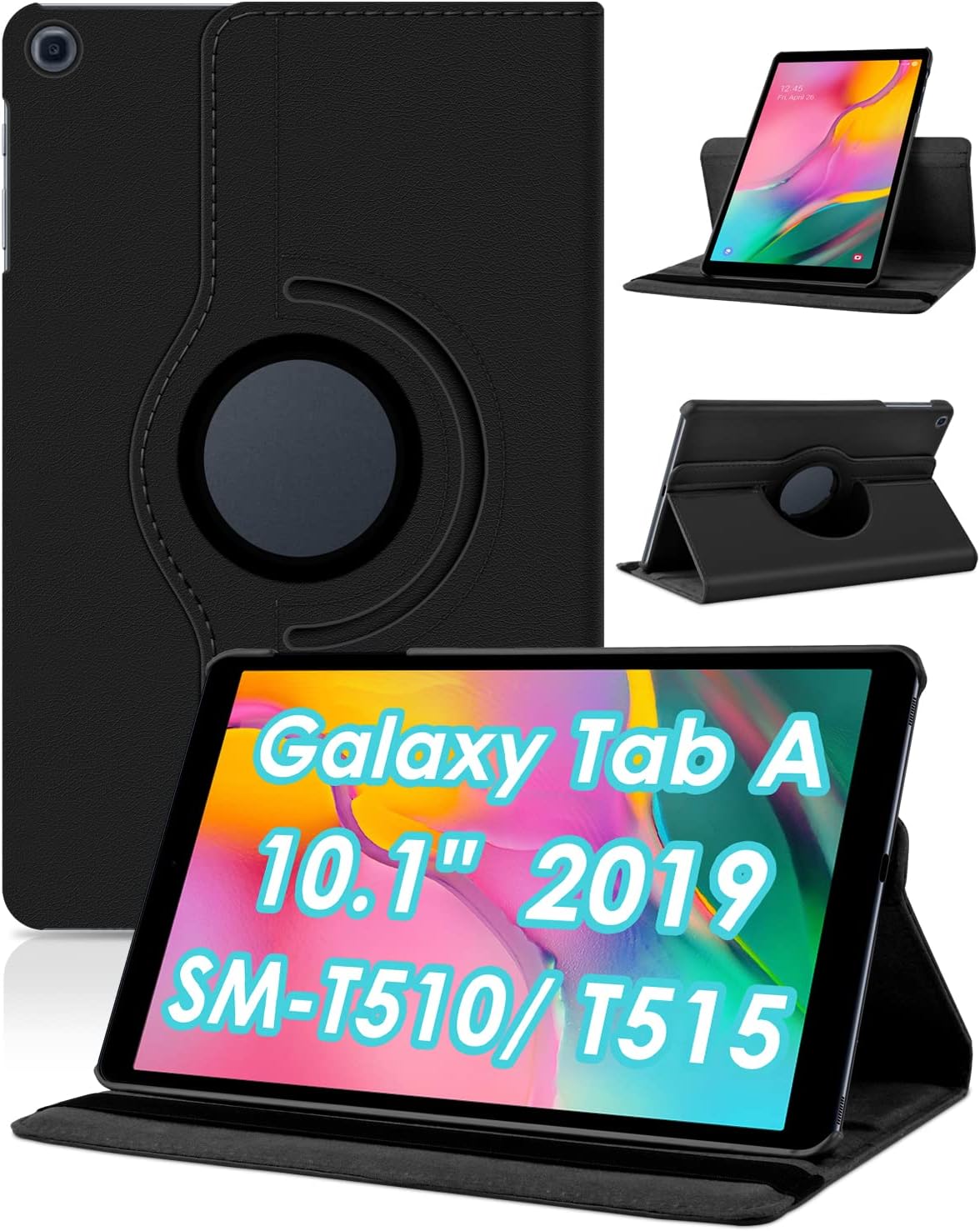 KATUMO Case for Samsung Galaxy Tab A 2019, Rotating Flip Cover for ...