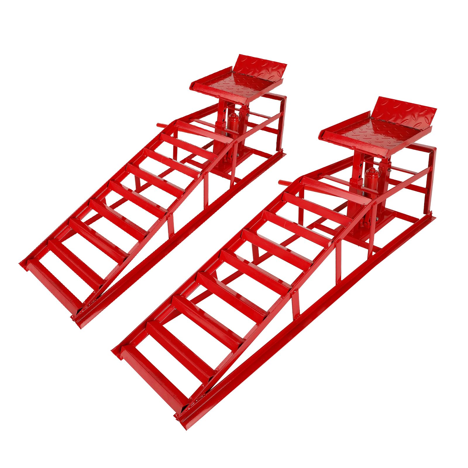 Buy Car Ramps，10000lbs 5T Height Hydraulic Vehicle Ramps Heavy Duty ...