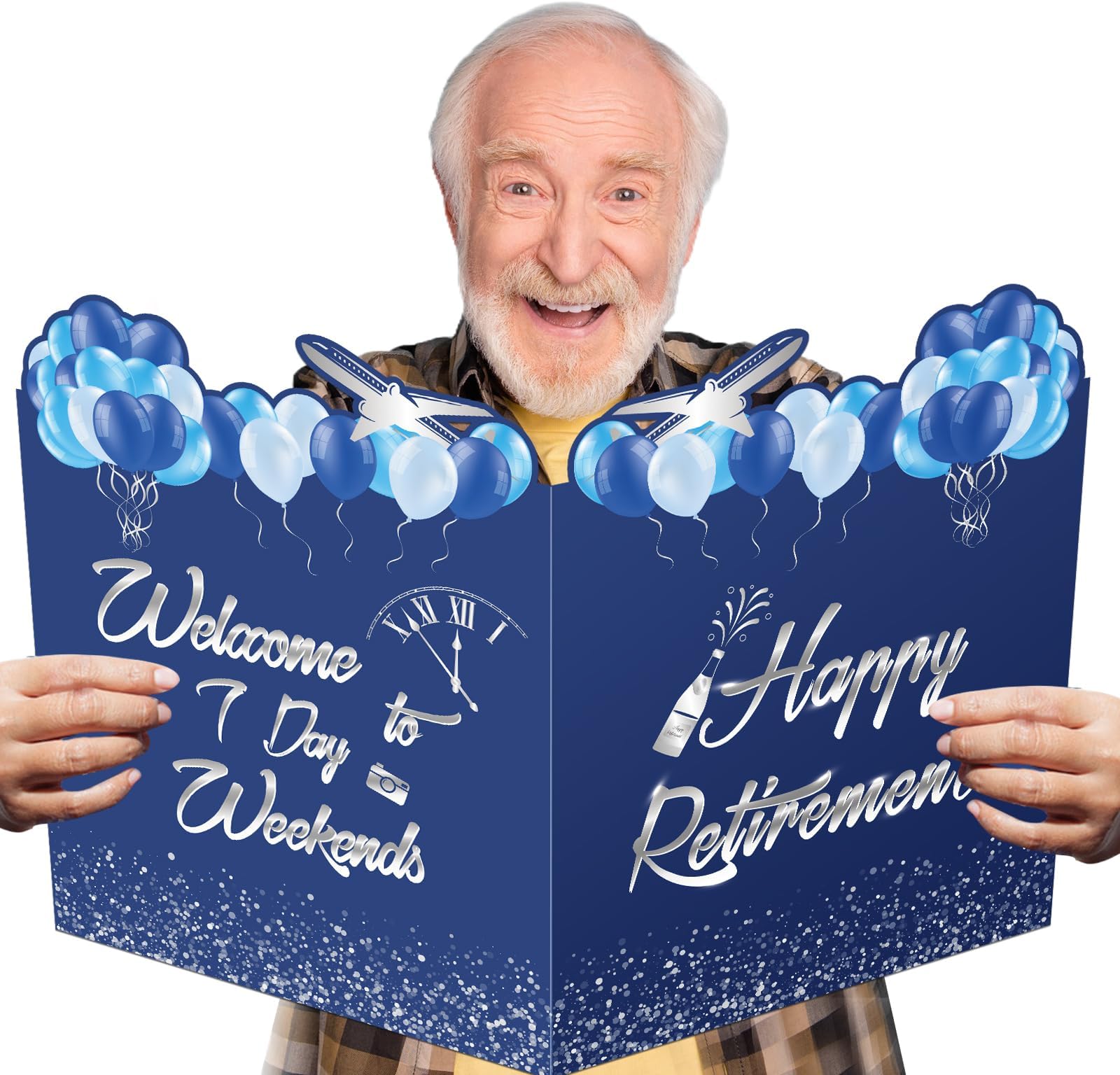 Amazon.com : Toerifer Retirement Large Guest Book, Happy Retirement ...