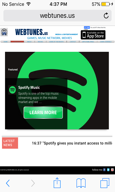 WEBTUNES.US - App on Amazon Appstore