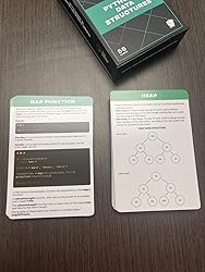 Amazon.com: Python and Data Structures Flashcards for Beginners and Experienced Programmers ...