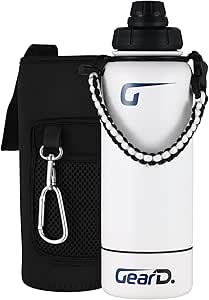 Amazon.com: (NEW) Sporty 32oz Steel Double Insulated, powder coated ...