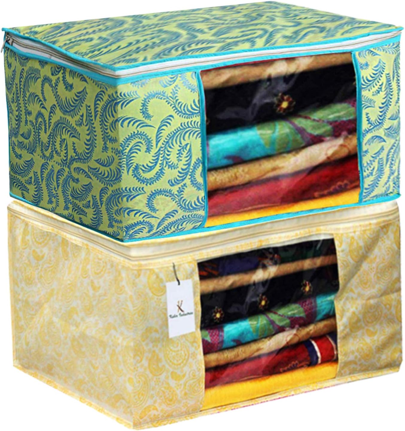 Kuber Industries Clothes Organizer For Wardrobe (Pack of 1) - Storage ...