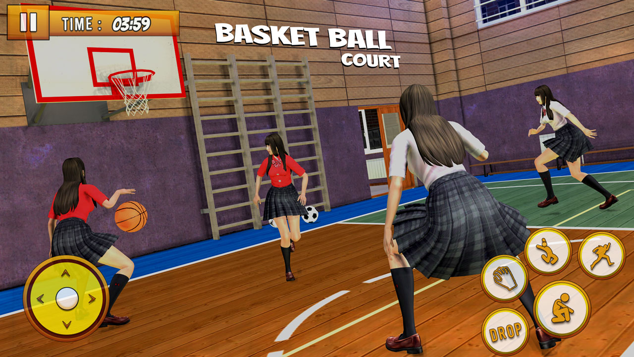 Anime School Girl Life : Japanese School Simulator:Amazon.co.uk ...
