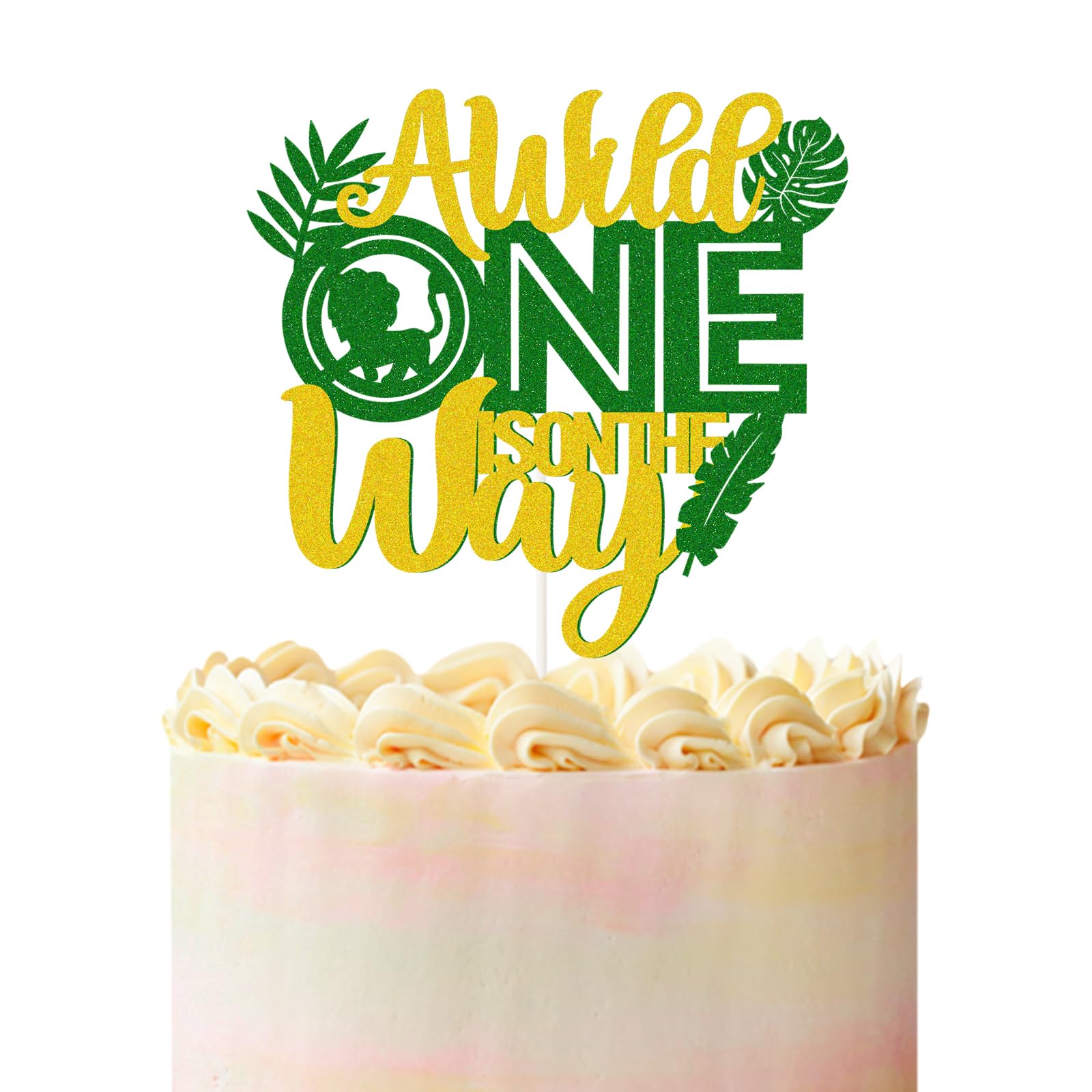Buy A Wild One is on the Way Cake Topper,Tropical Hawaiian Luau Themed ...