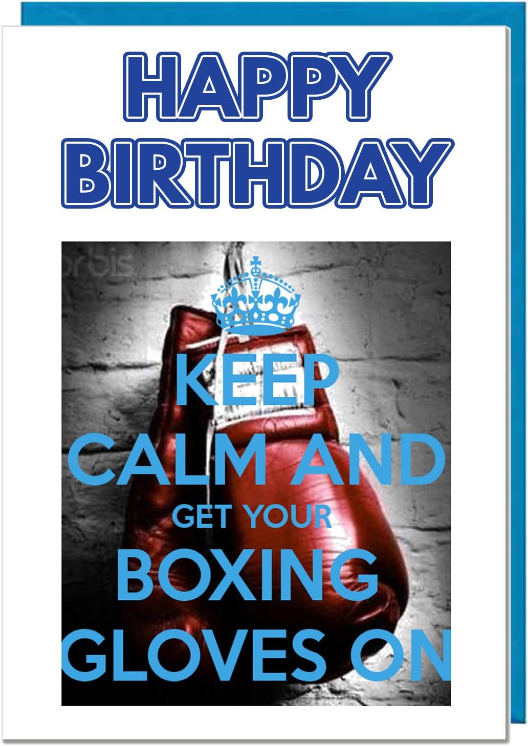 AK Giftshop Boxing Themed Birthday Card - Dad - Husband - Brother - Son ...