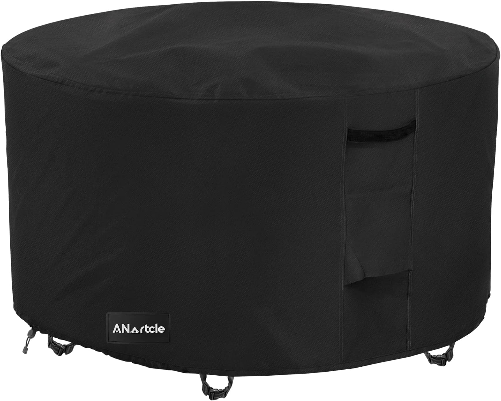 Amazon.com : HMOCK Patio Fire Pit Cover Round 36 inch,Outdoor Fire Pit ...