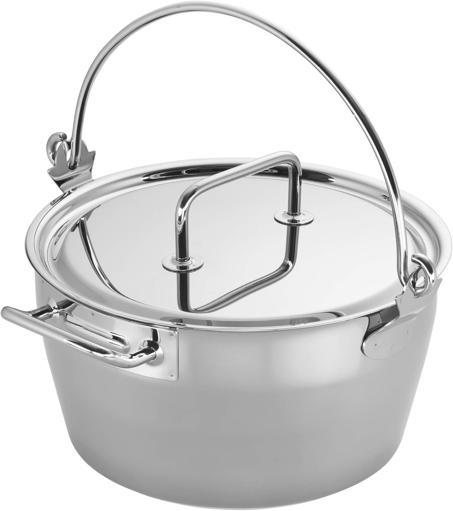 Amazon.com: Demeyere Resto Maslin Pan w/ Lid, 10.6 qt.: Zwilling ...
