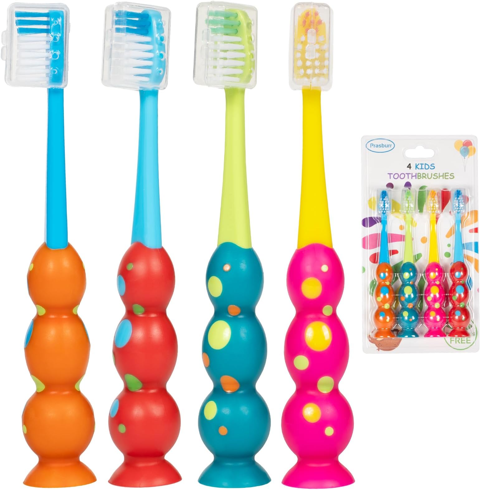 Amazon.com : B Rush Toddle/Kids Toothbrushes, Soft Flossing Bristles ...