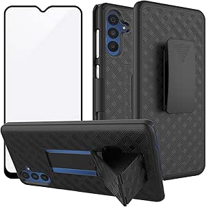 Amazon.com: Ailiber for Samsung Galaxy A15 5G Case with Belt Clip, Galaxy A15 Holster Case with ...