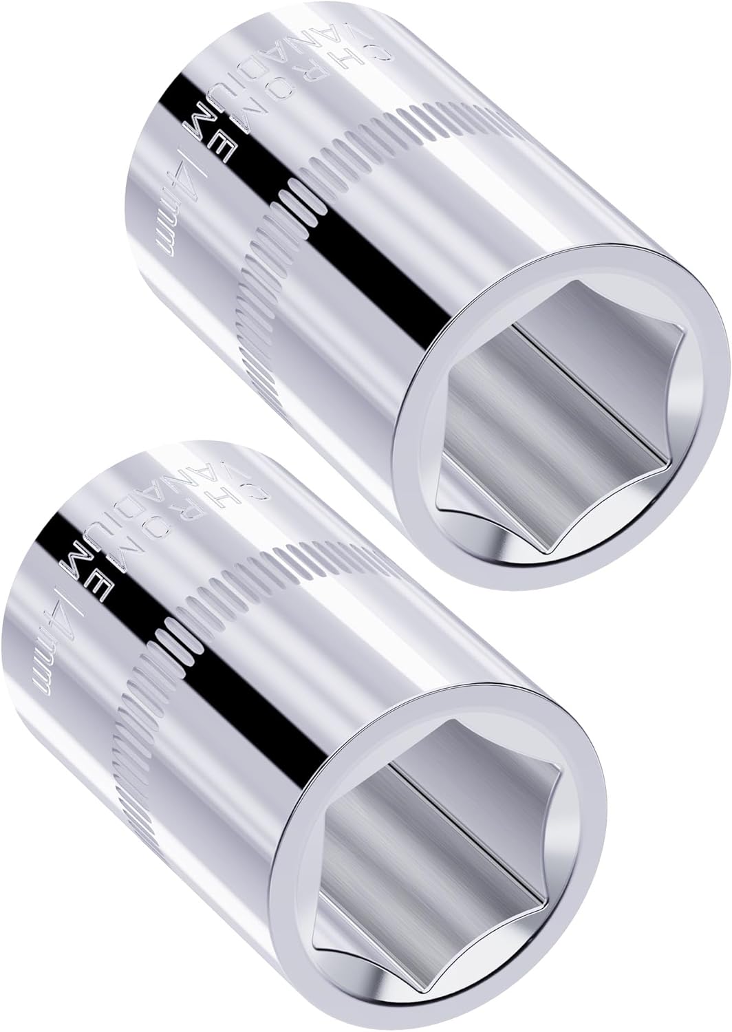 Amazon.com: FOCMKEAS 2PCS 14mm(9/16") Shallow Socket, 1/4 Inch Drive, 6 ...