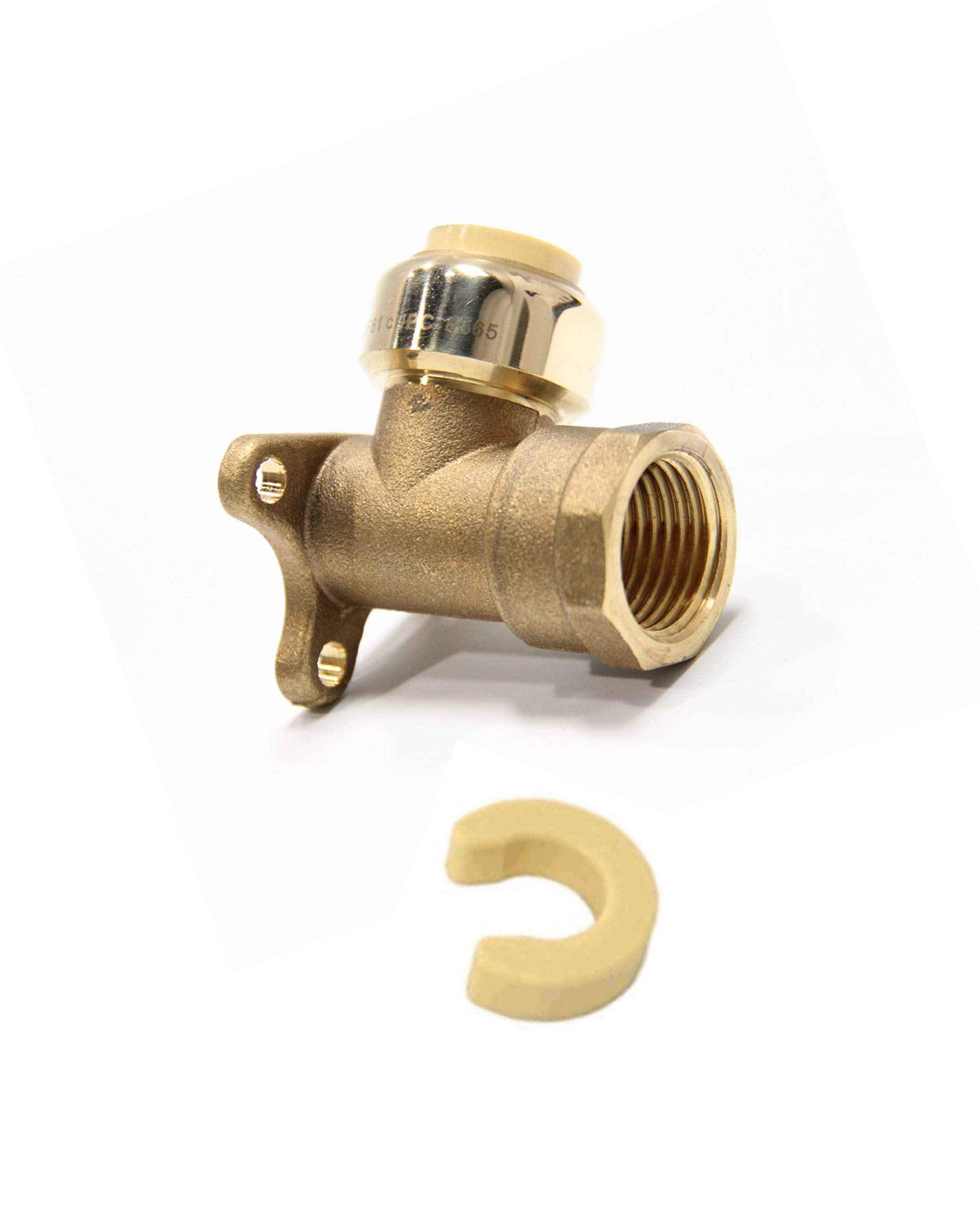 Snapklik.com : EFIELD 3/4" Push-fit X 1/2" Female NPT Drop-ear Elbows ...