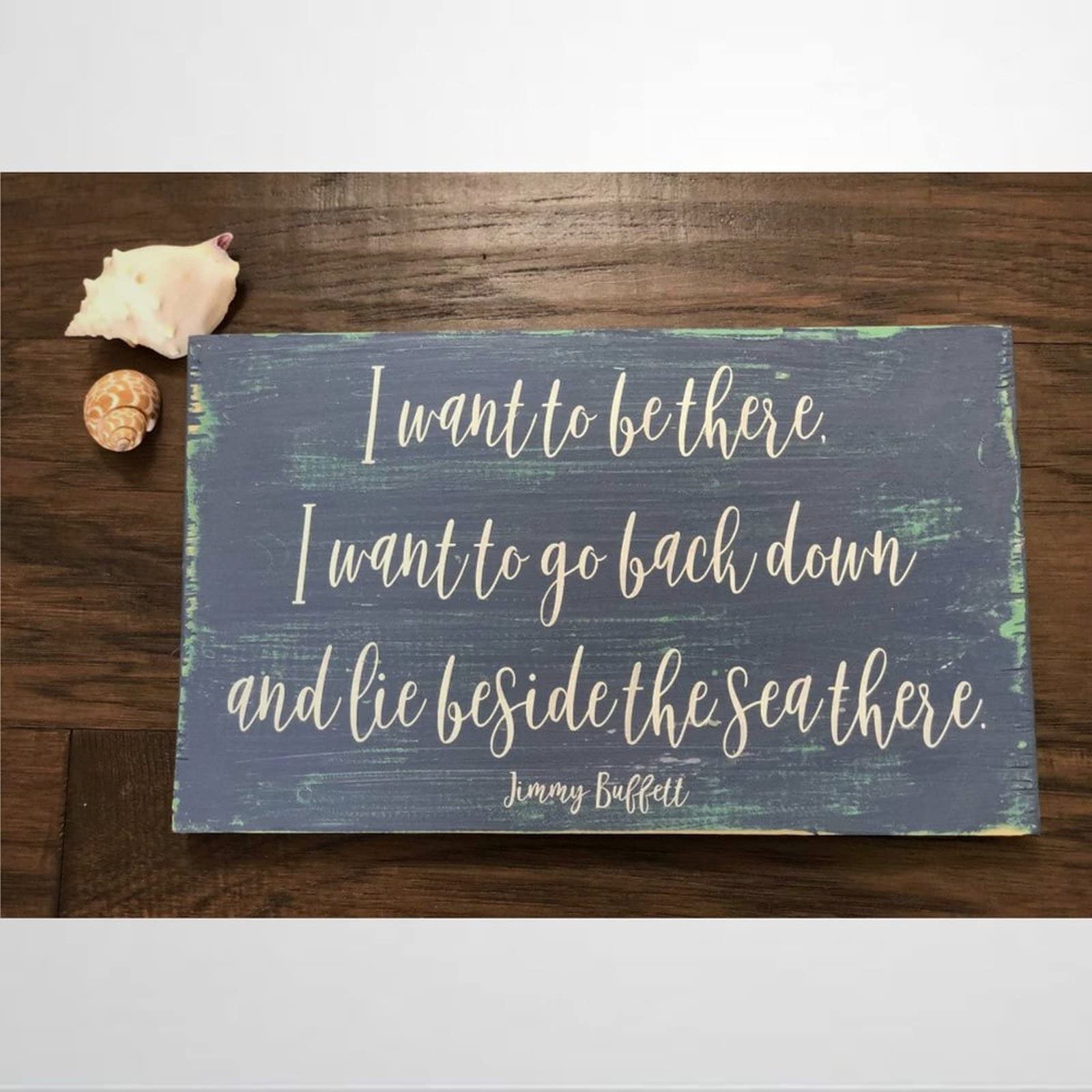 Amazon.com: ArogGeld Tin Cup Chalice Jimmy Buffett Wood Signs,Wooden ...