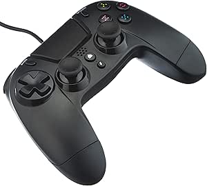Gioteck VX-4 Wired Controller for PlayStation 4 - Black: Amazon.co.uk: PC & Video Games