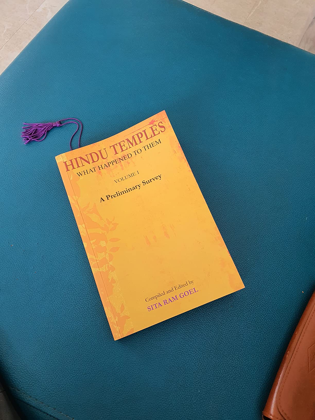 Buy Hindu Temples: What happened to them, Vol.1: A Preliminary Survey ...