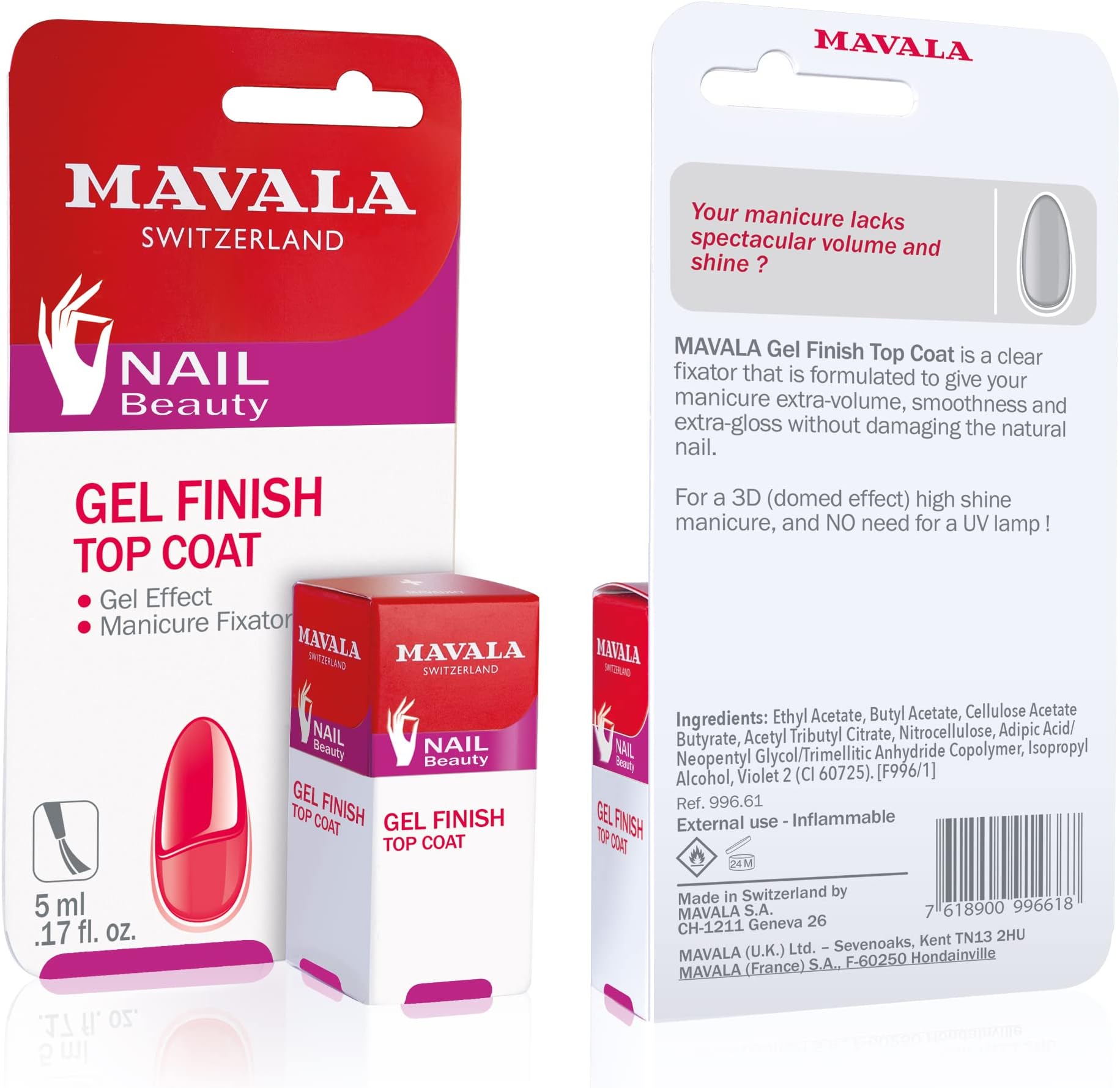 Amazon.com : Mavala Switzerland Nail Color Cream 22 Geneve : Nail ...