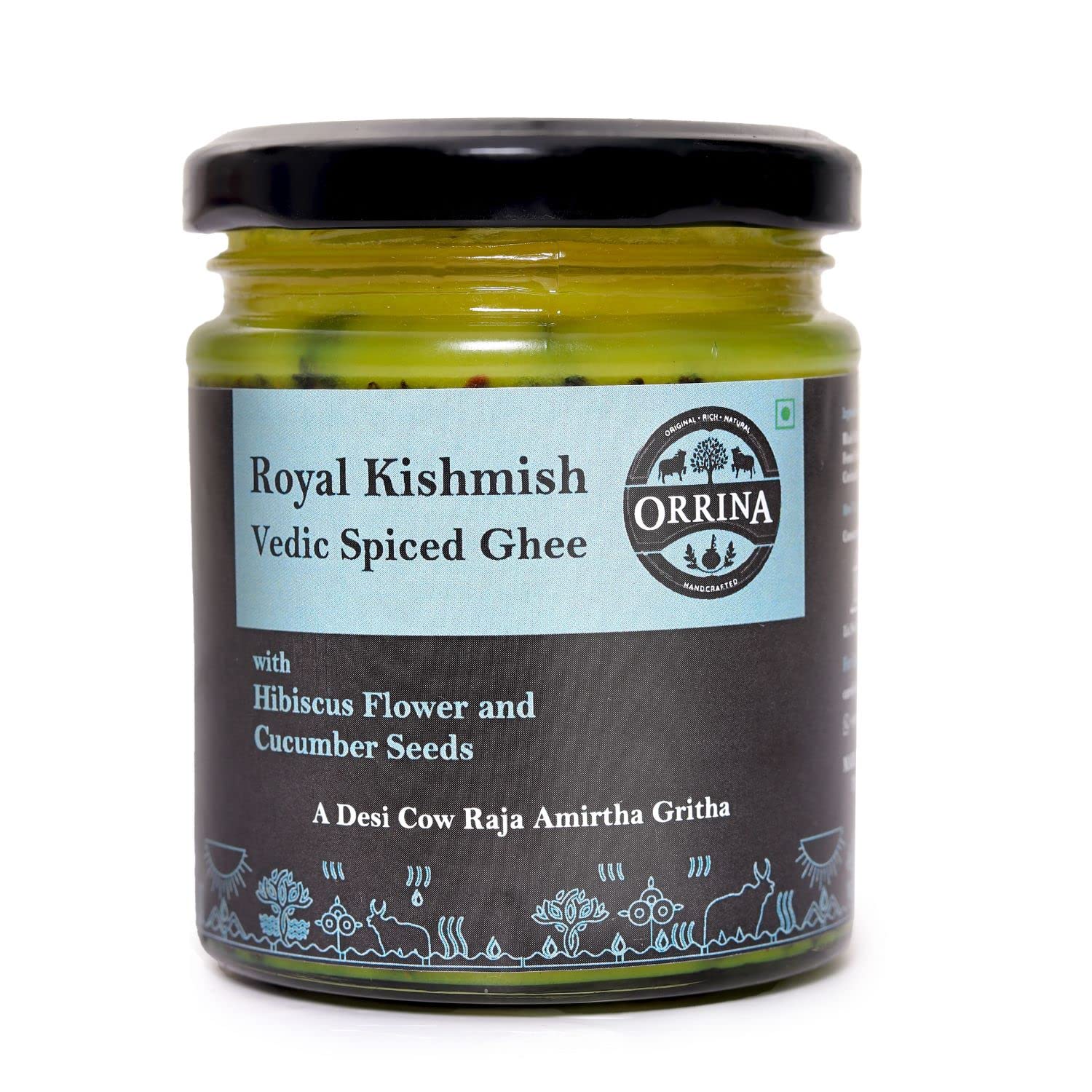 Buy ORRINA Raja Amirtha Royal Kishmish Ghee | Royal Superfood that ...