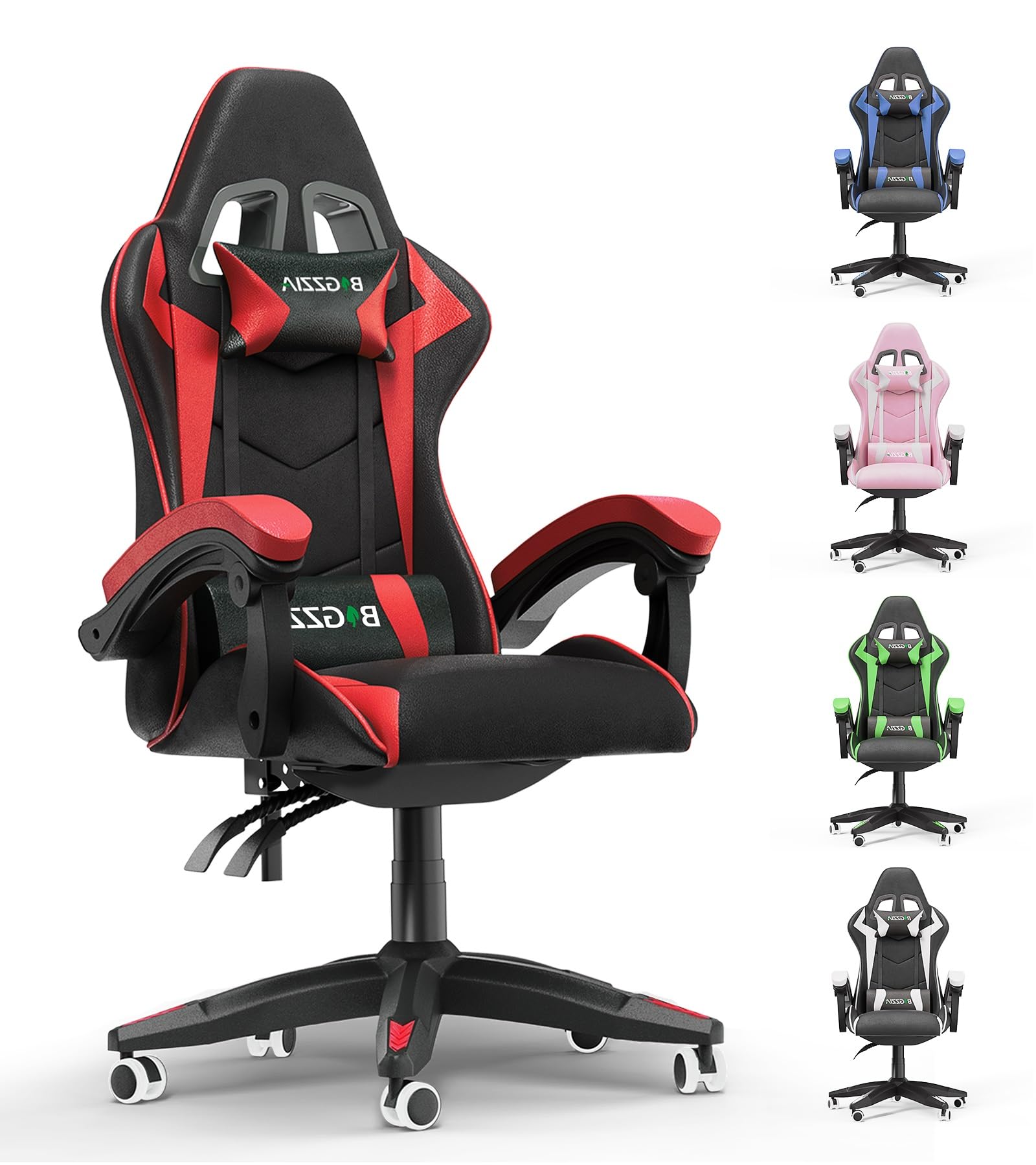 Racingreat Gaming Chair, Ergonomic Computer Racing Chair with Headrest ...
