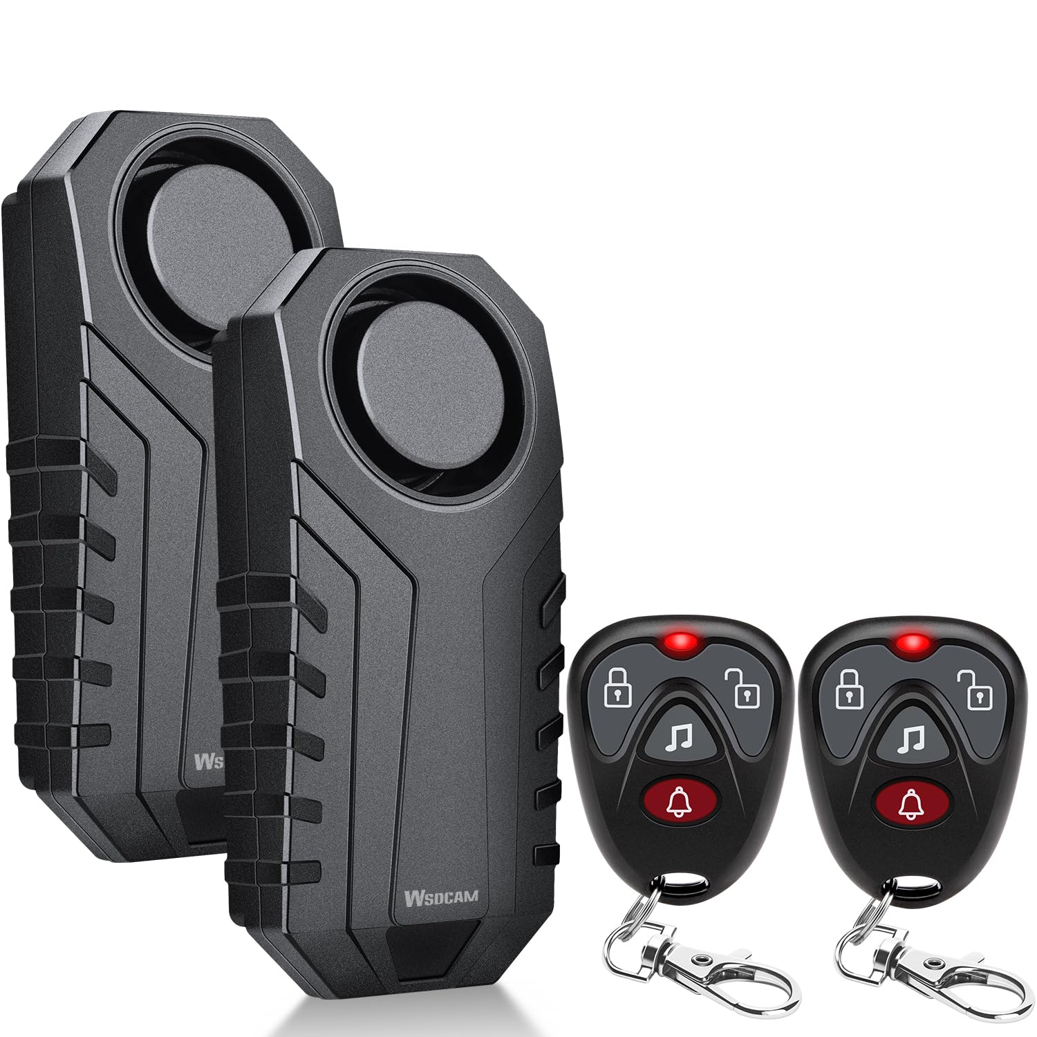 Amazon.com: WSDCAM 113dB Loud Anti Theft Vibration Sensor Alarm Systems ...