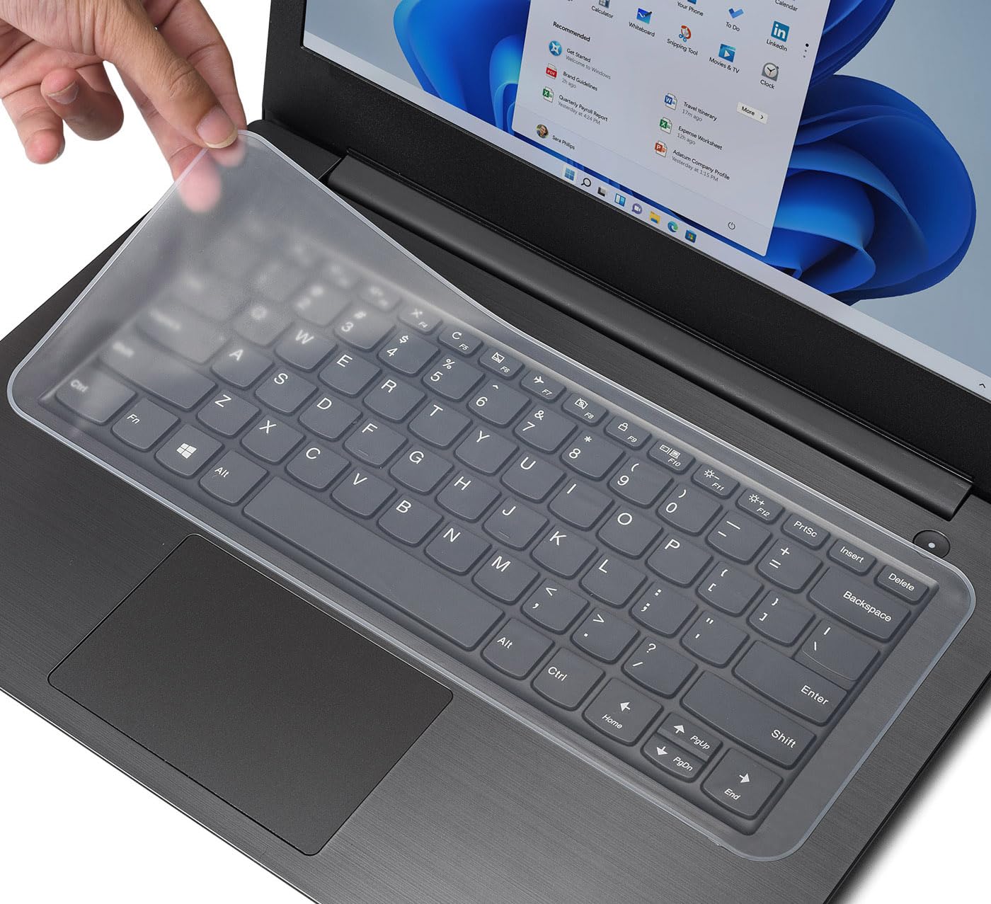 Amazon.com: Universal 13" 14" Laptop Keyboard Cover Skin for 13-14 Inch ...