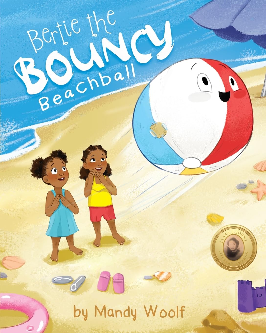 Bertie the Bouncy Beachball (The Toy Library Stories): Woolf, Mandy ...